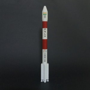 PSLV Rocket Model | Hand-painted 1:150 Scale Replica | Iconic ISRO ...