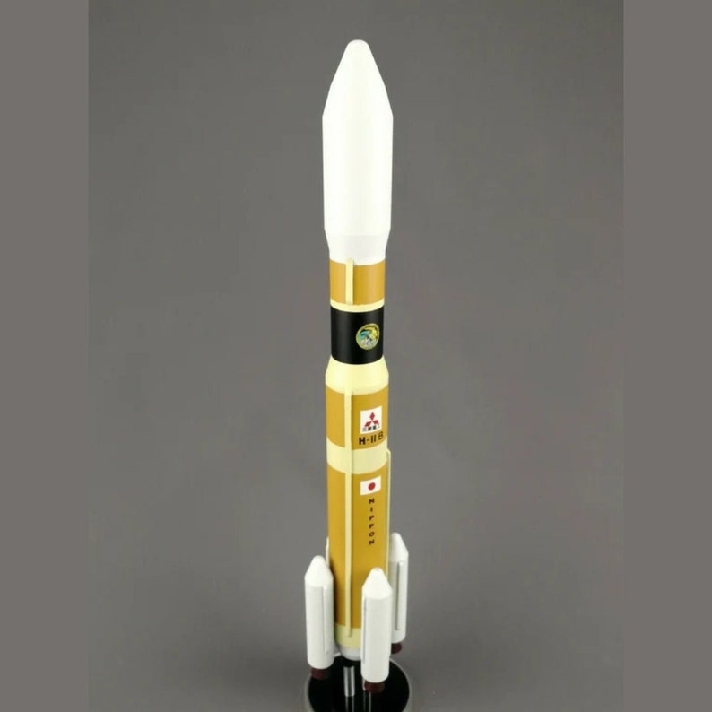 Japan's JAXA H3 Rocket Launch Vehicle Model 3D Printed Miniature Statue at Scale - Etsy