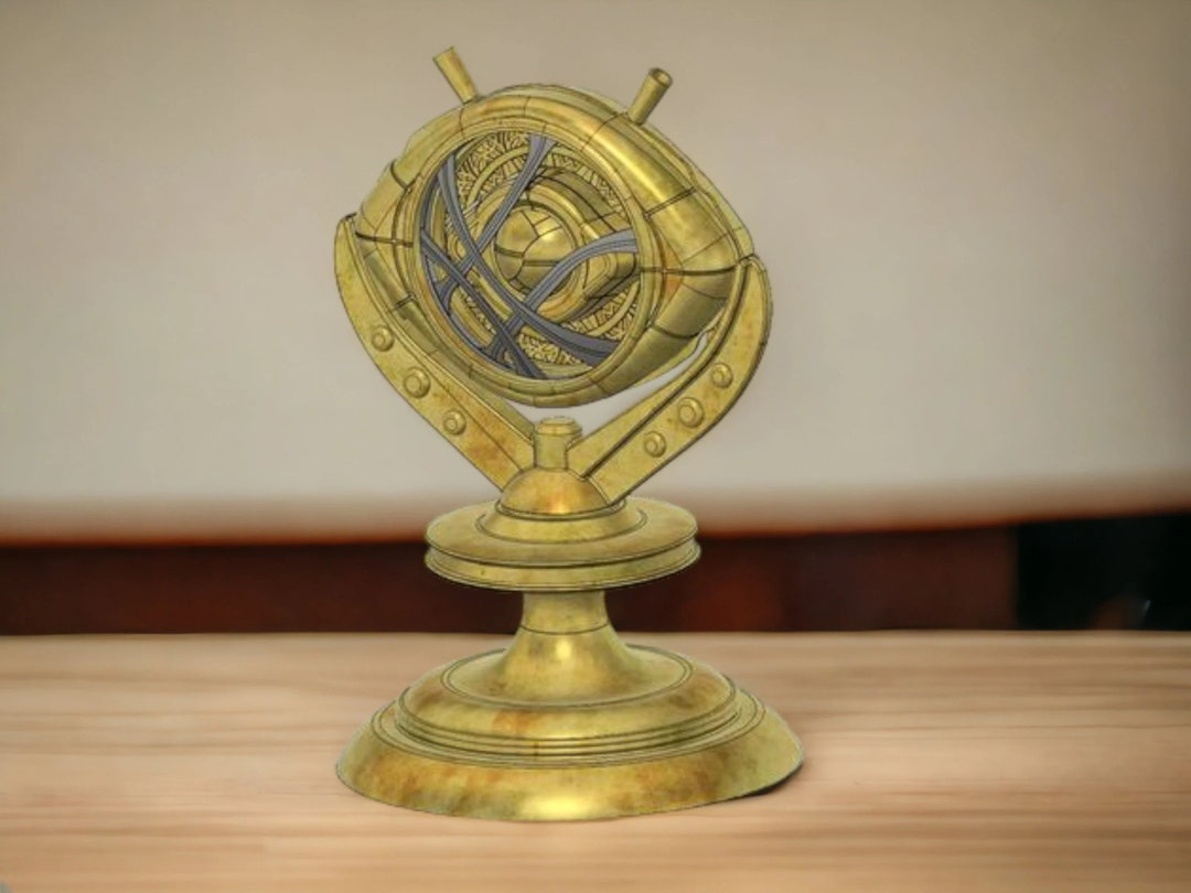 Eye of Agamotto Doctor Strange Unpainted Resin 8K 3D Model Marvel's ...