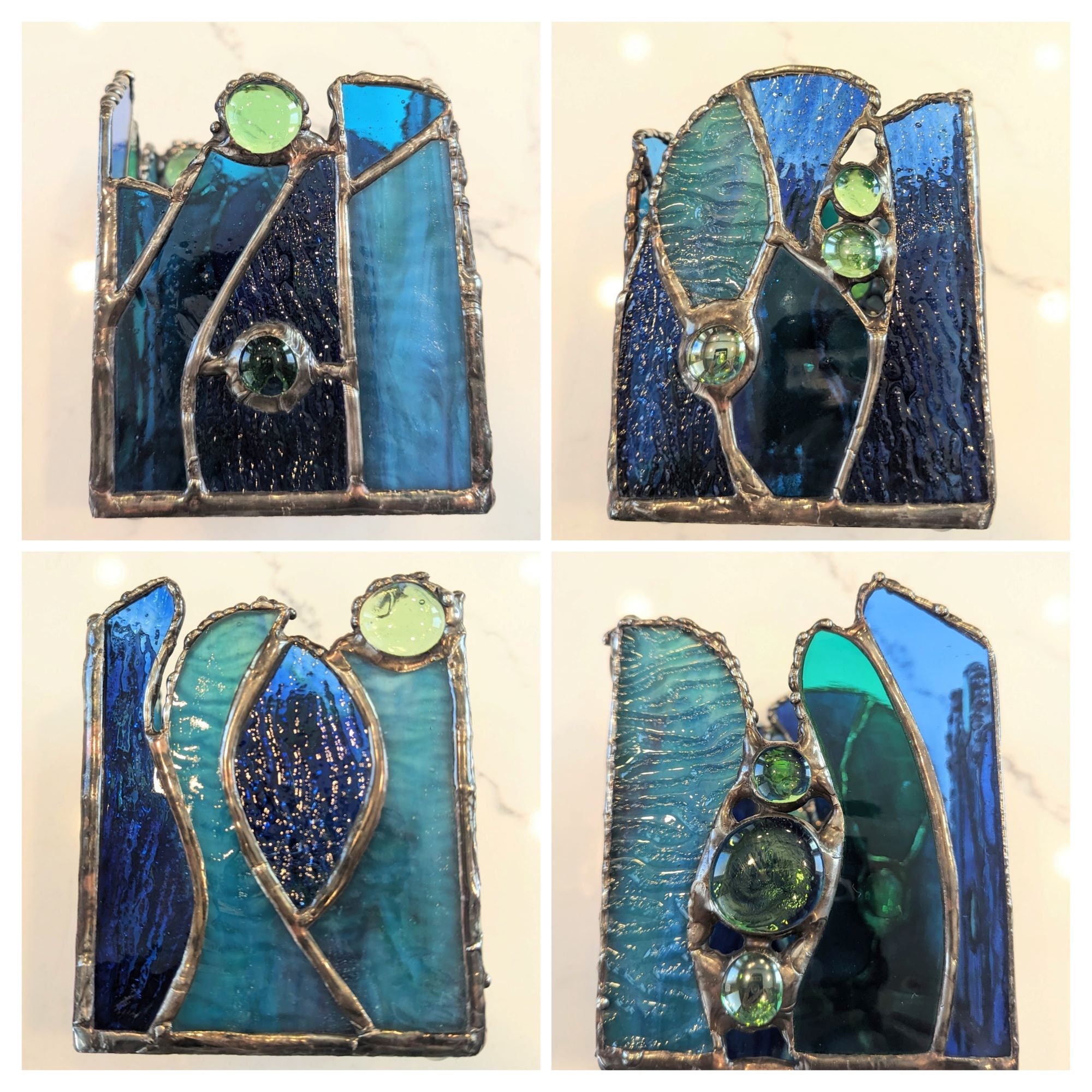 The Little Mermaid Stained Glass Candle Box Candle Holder - Etsy