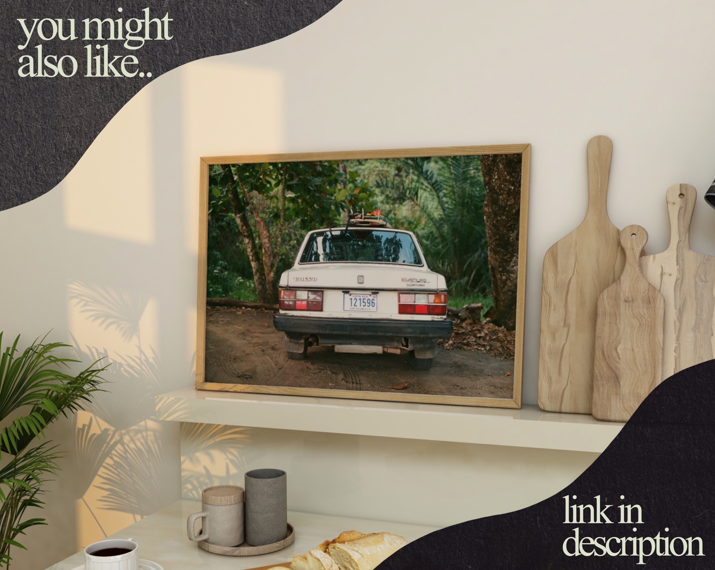 Volvo Poster Volvo Wall Art Classic Car Print E30 Print Vintage Car ...