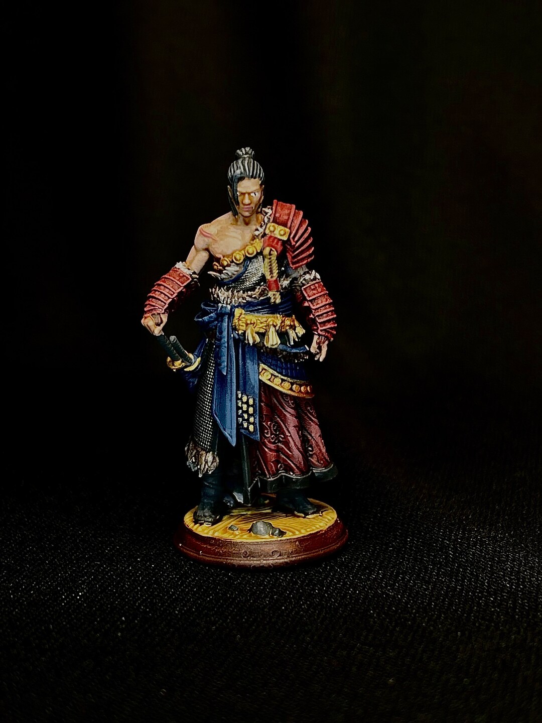 Kaoru Okami- Stoic Wolf, Samurai - Etsy