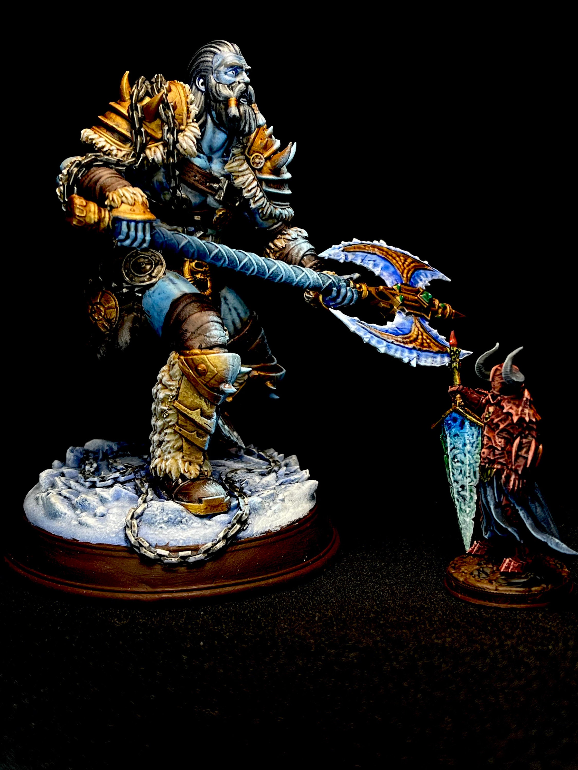 Ugadrin Snow Giant With Battle Axe - Etsy