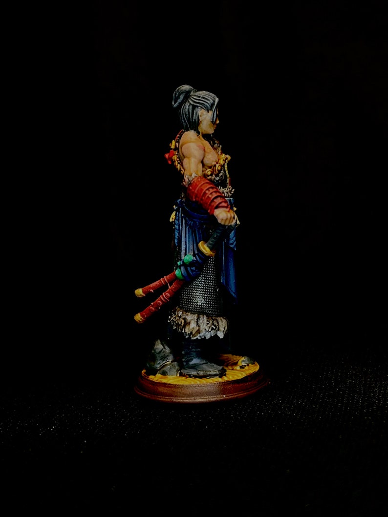 Kaoru Okami- Stoic Wolf, Samurai - Etsy