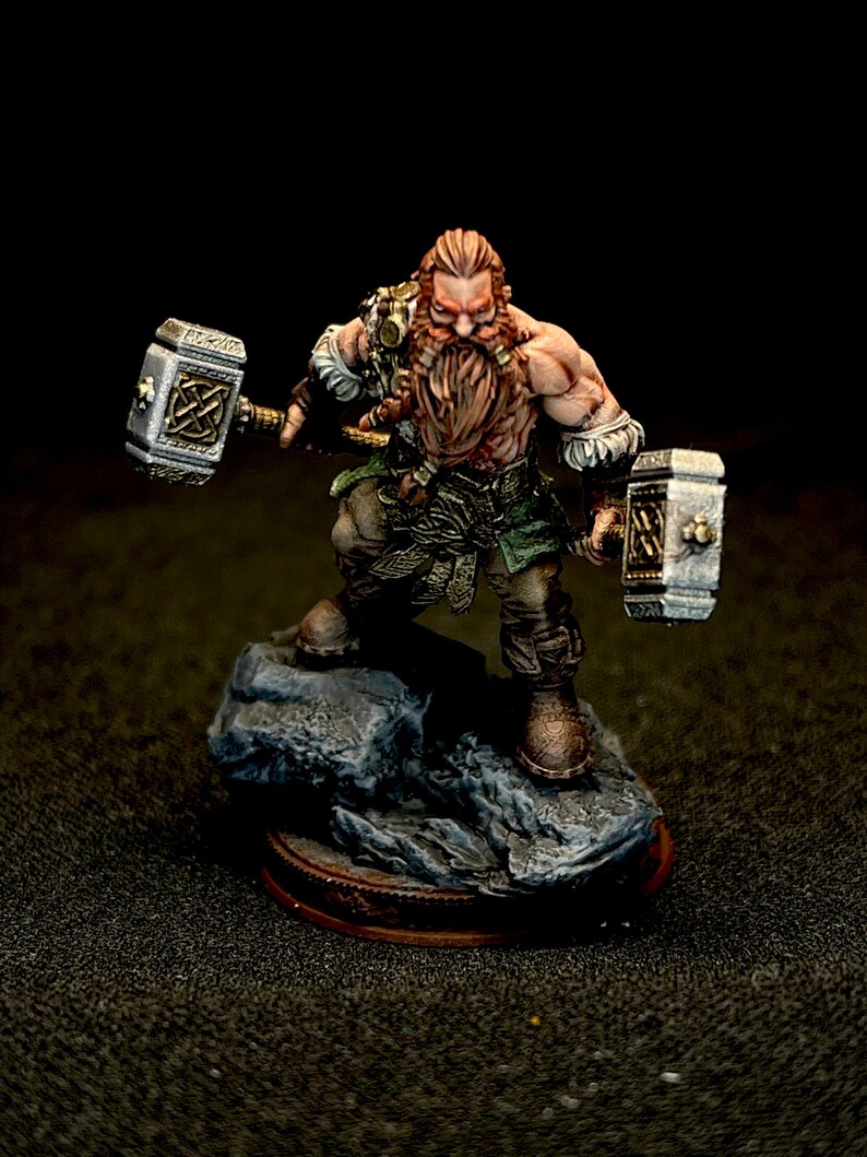 Rend Mathias- Dwarf Barbarian - Etsy