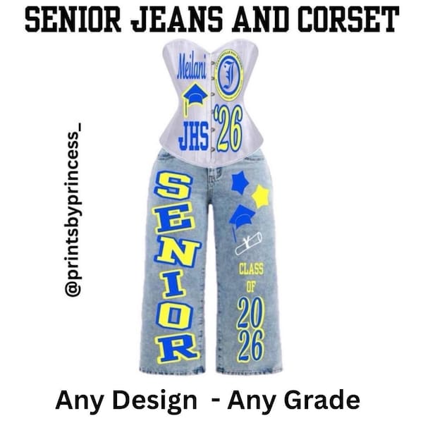Senior 2027 Corsets - Etsy