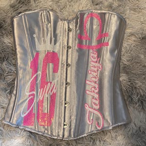 Sweet 16 Corset and Skirt Outfit - Any Age Birthday Corset and Skirt ...
