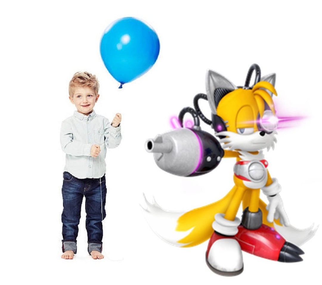 Sonic the Hedgehog Halloween Tails Birthday Party Cardboard - Etsy