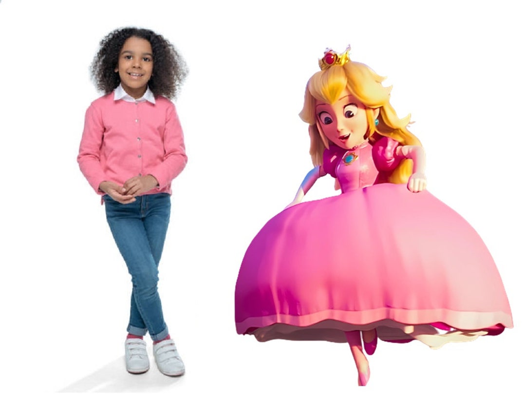 Super Mario Bros Princess Peach Jumping Birthday Party - Etsy