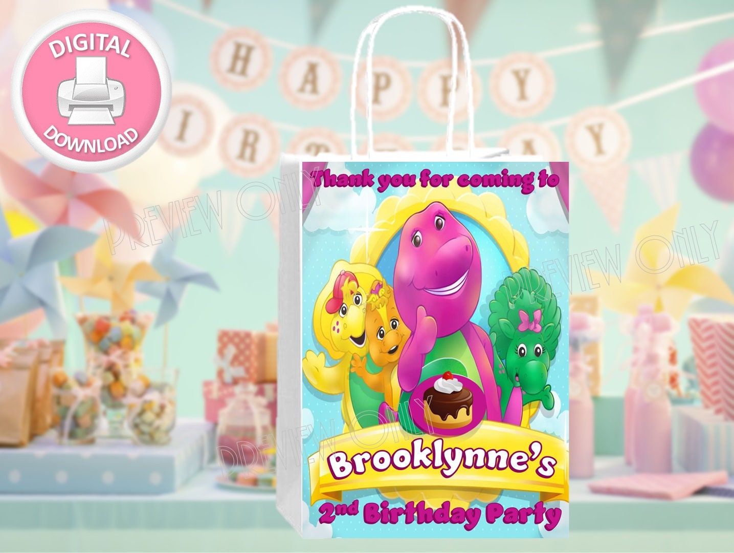 Barney And Friends Birthday Bash