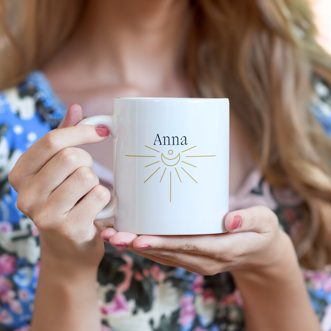 Custom Personalized Mug, Custom Monogram Mug, Personalized Gift, Name ...