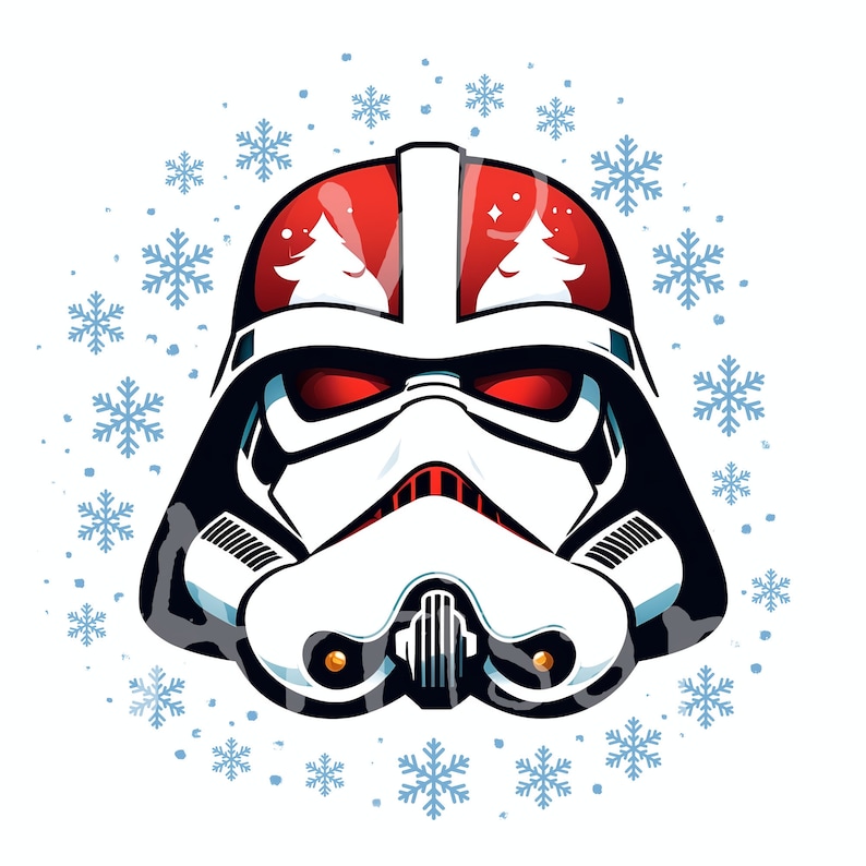 Christmas Star Wars Clipart. Christmas Clipart. Christmas Card Idea ...