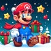 Christmas Super Mario Clipart. Christmas Clipart. Christmas Card Idea ...