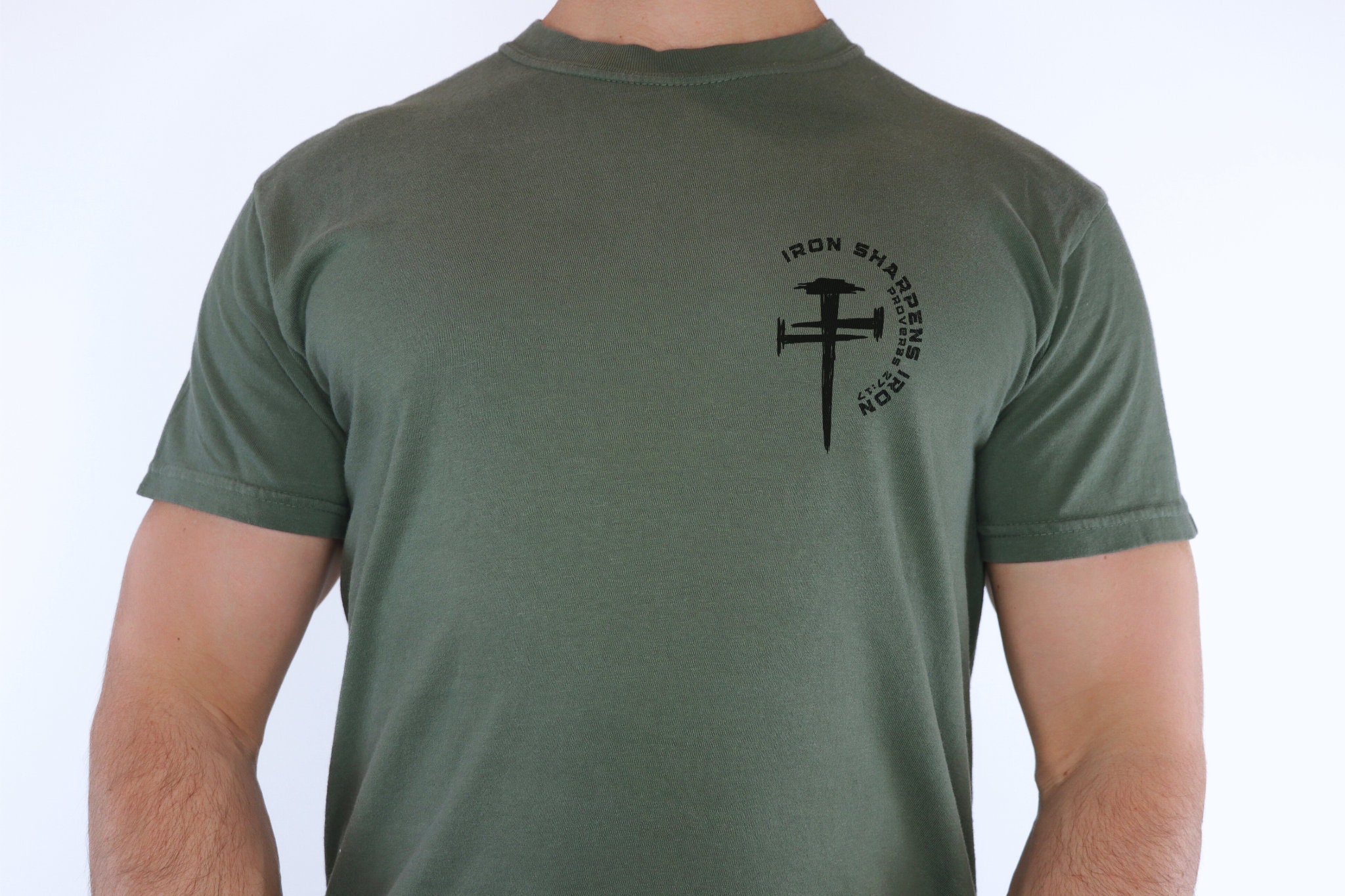 Iron Sharpens Iron Christian Gym Shirt Gym Pump Christian Clothes ...