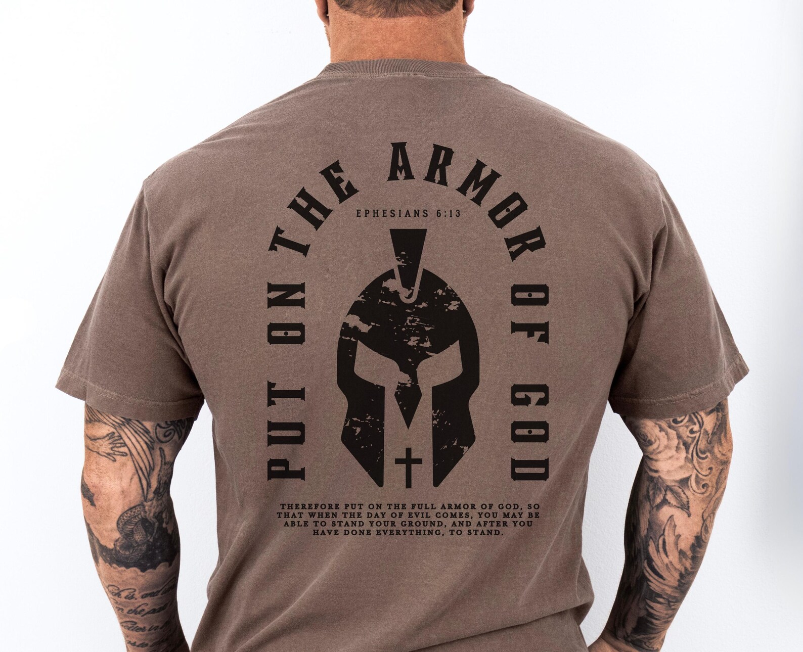 Put on the Armor of God Gym Pump Christian Streetwear Tactical ...
