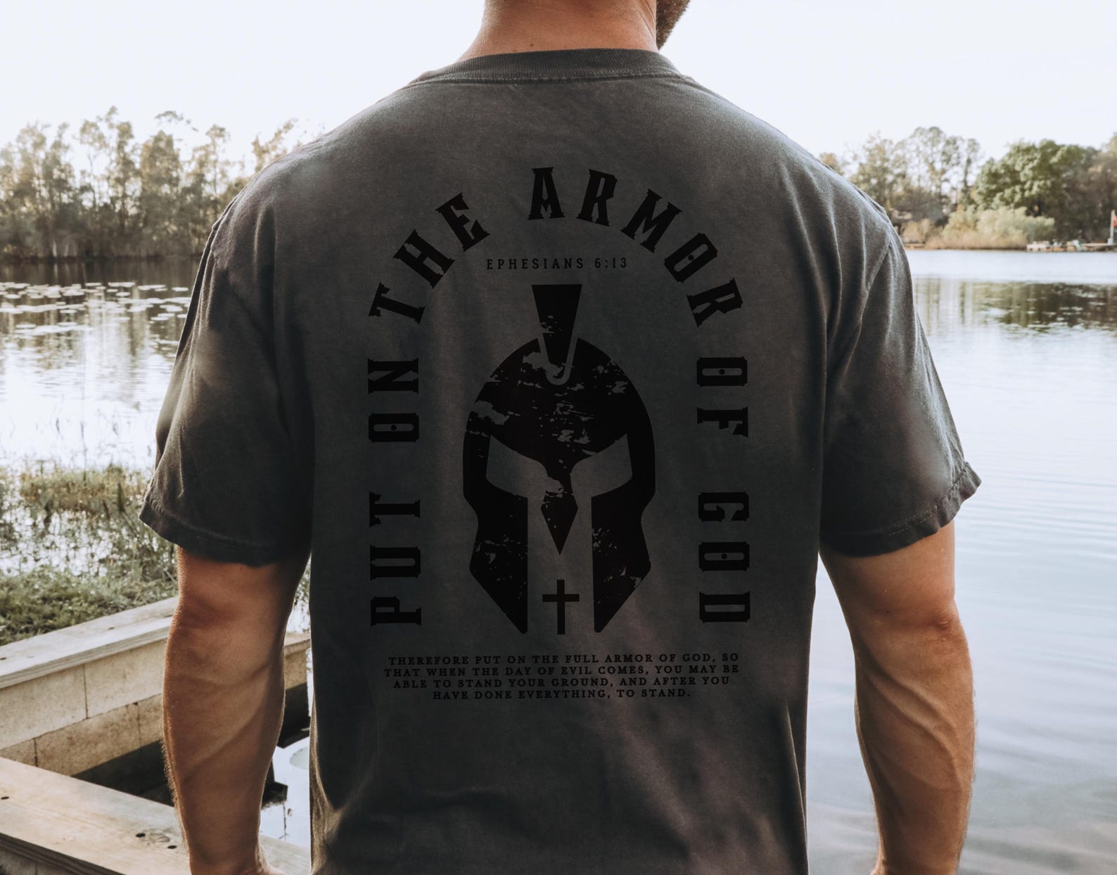 Put on the Armor of God Gym Pump Christian Streetwear Tactical ...