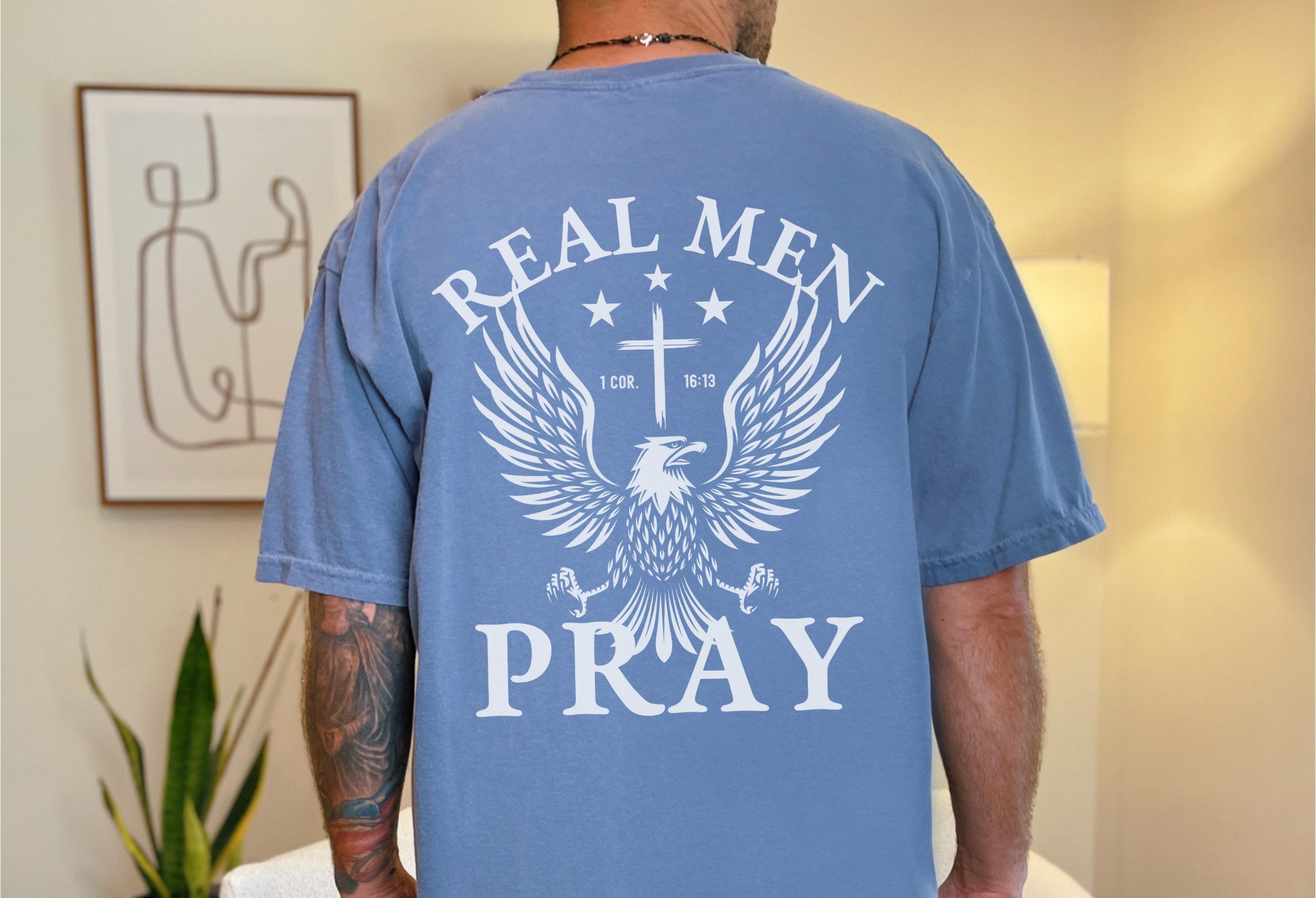 Real Men Pray Lifting Shirt Christian Gym Shirt Christian Men Shirt ...
