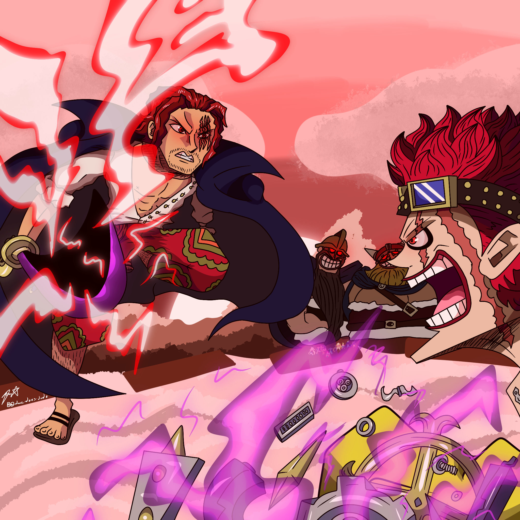 Shanks Vs Kidd Print - Etsy