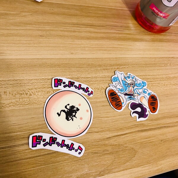 Gear 5 Luffy Sticker - Etsy