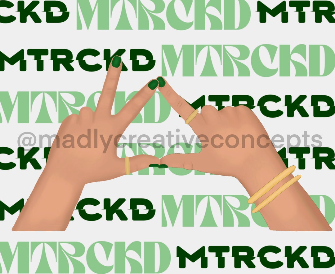 Kappa Delta Hand Symbol Printable Sorority Graphic Art - Etsy