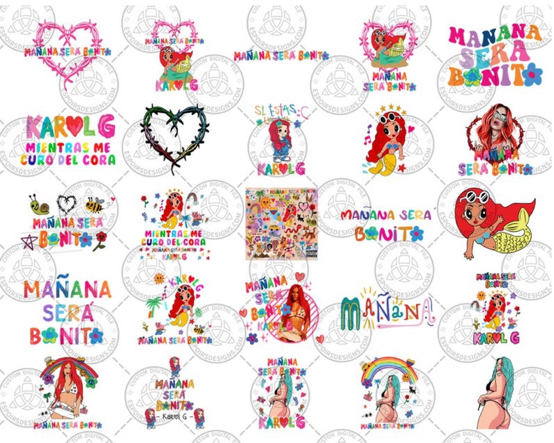 Manana Sera Bonito Png Karol G PNG SVG Bundle Karo G - Etsy