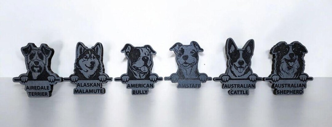 Dog Breed Magnets A-B - Etsy