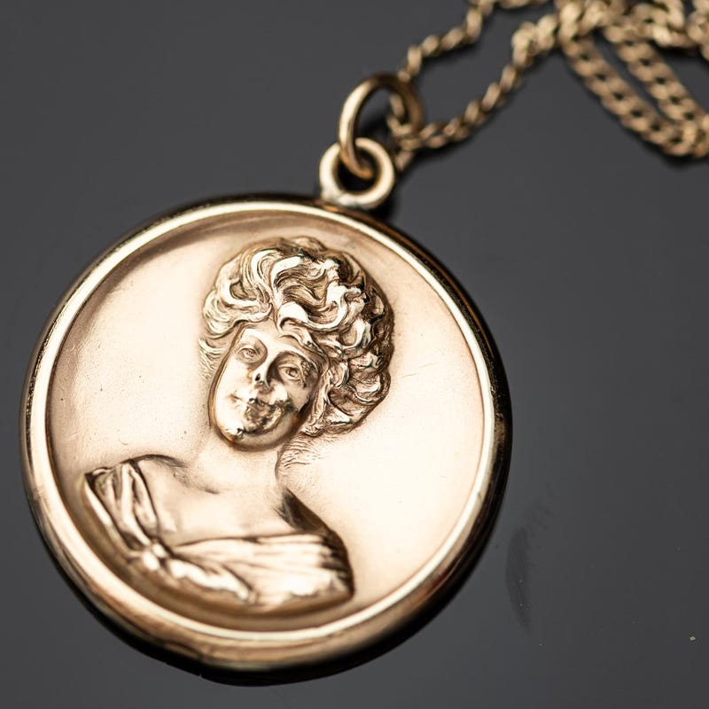 Vintage W&h Co Locket - Etsy