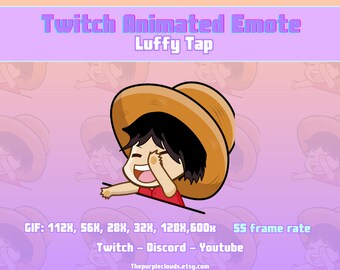 420 Twitch Emote, Luffy Tap Emote, One Piece Emotes, Tap Emote, Twitch ...