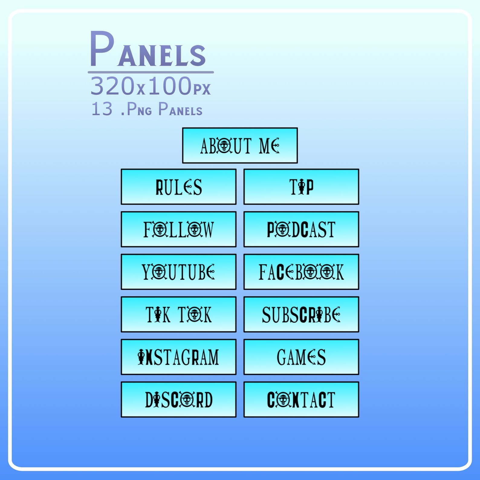 Going Merry Stream Overlay Pack, One Piece Overlay Animated, Anime ...