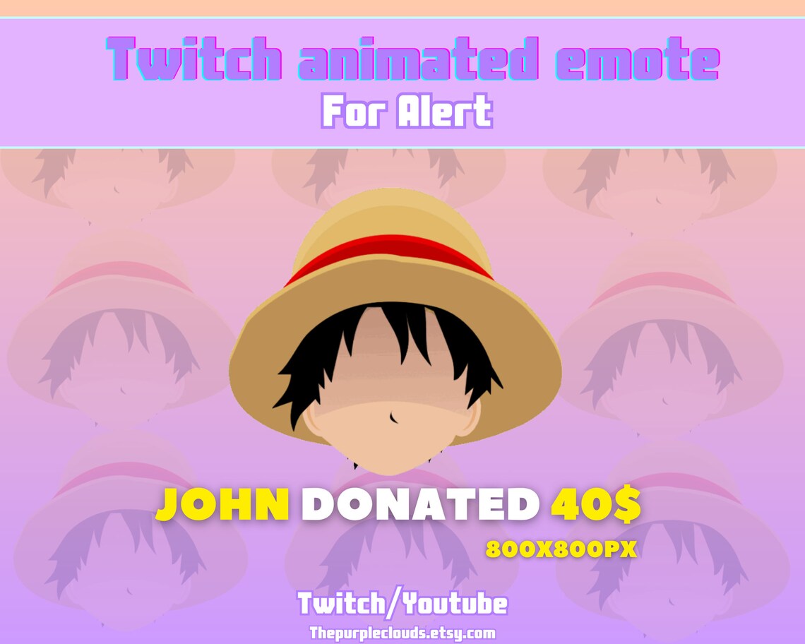 ANIMATED Twitch Emote, Animated Emote, Anime Boy Emotes, Anime Emotes ...