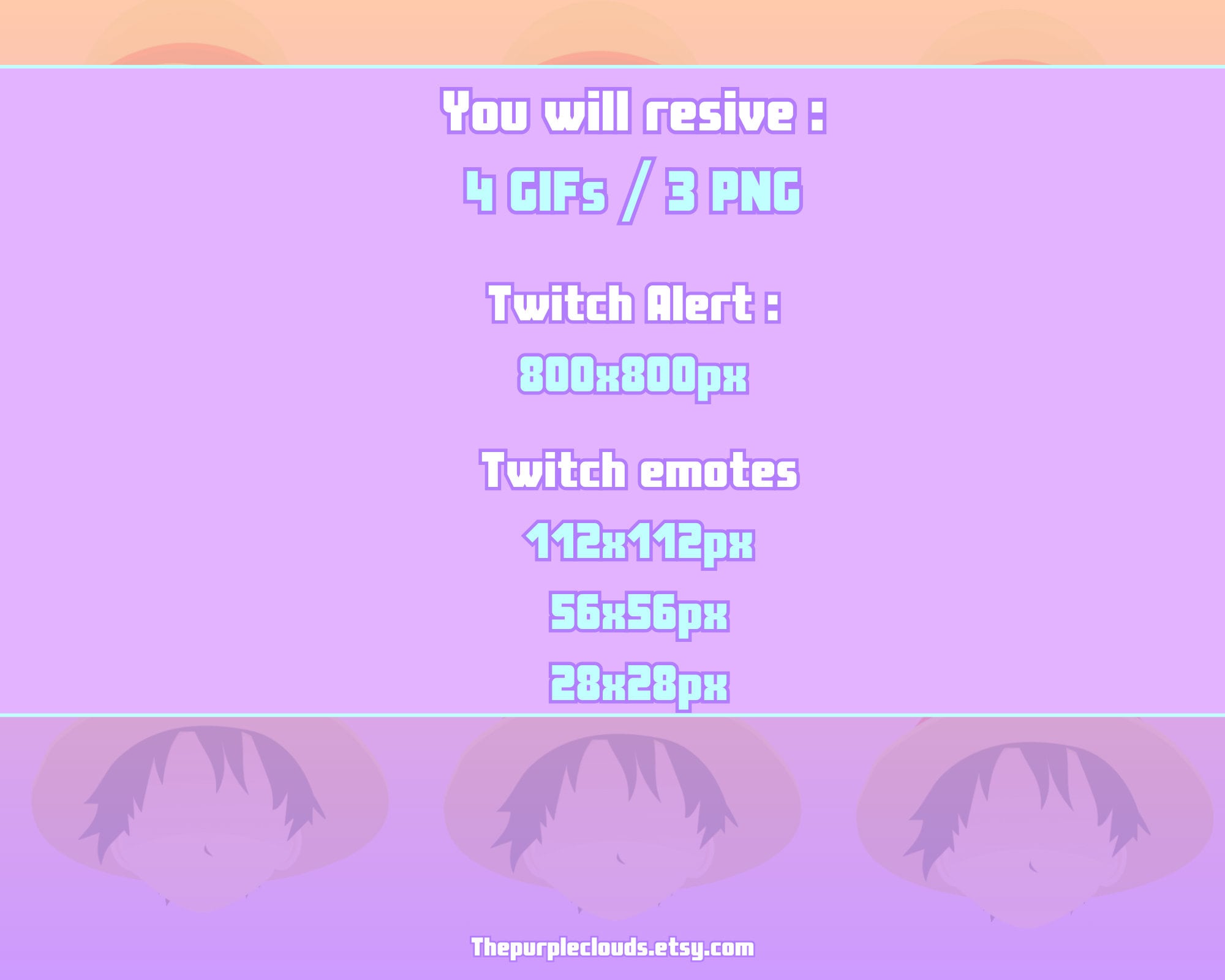 ANIMATED Twitch Emote, Animated Emote, Anime Boy Emotes, Anime Emotes ...