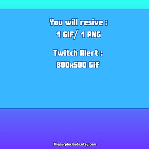 ANIMATED Twitch Alert, One Piece Alert, Luffy Alert, Gum Gatling Alert ...