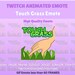 Touch GRASS ANIMATED EMOTE, Touch Grass Emote, Animated Touch Grass ...