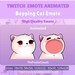 Bop Cat Meme Emote Animated, Twitch Emotes Meme Cat, Bop Cat Animated ...