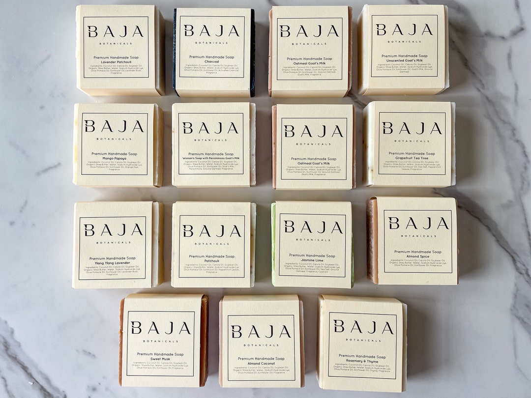 Handmade Soaps, 10 or 5 Assorted Soap Bars, Variety Pack, Soaps in Bulk ...