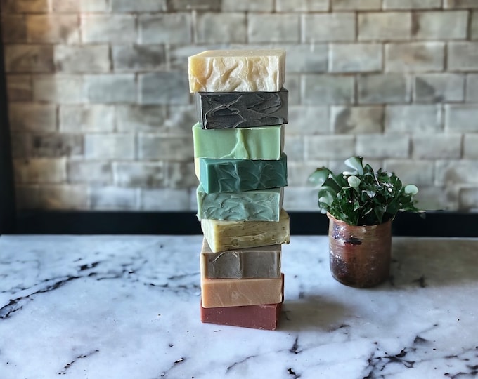 10 Handmade Soaps, Soaps in Bulk, Soap Sale, Assorted Soaps, Natural ...