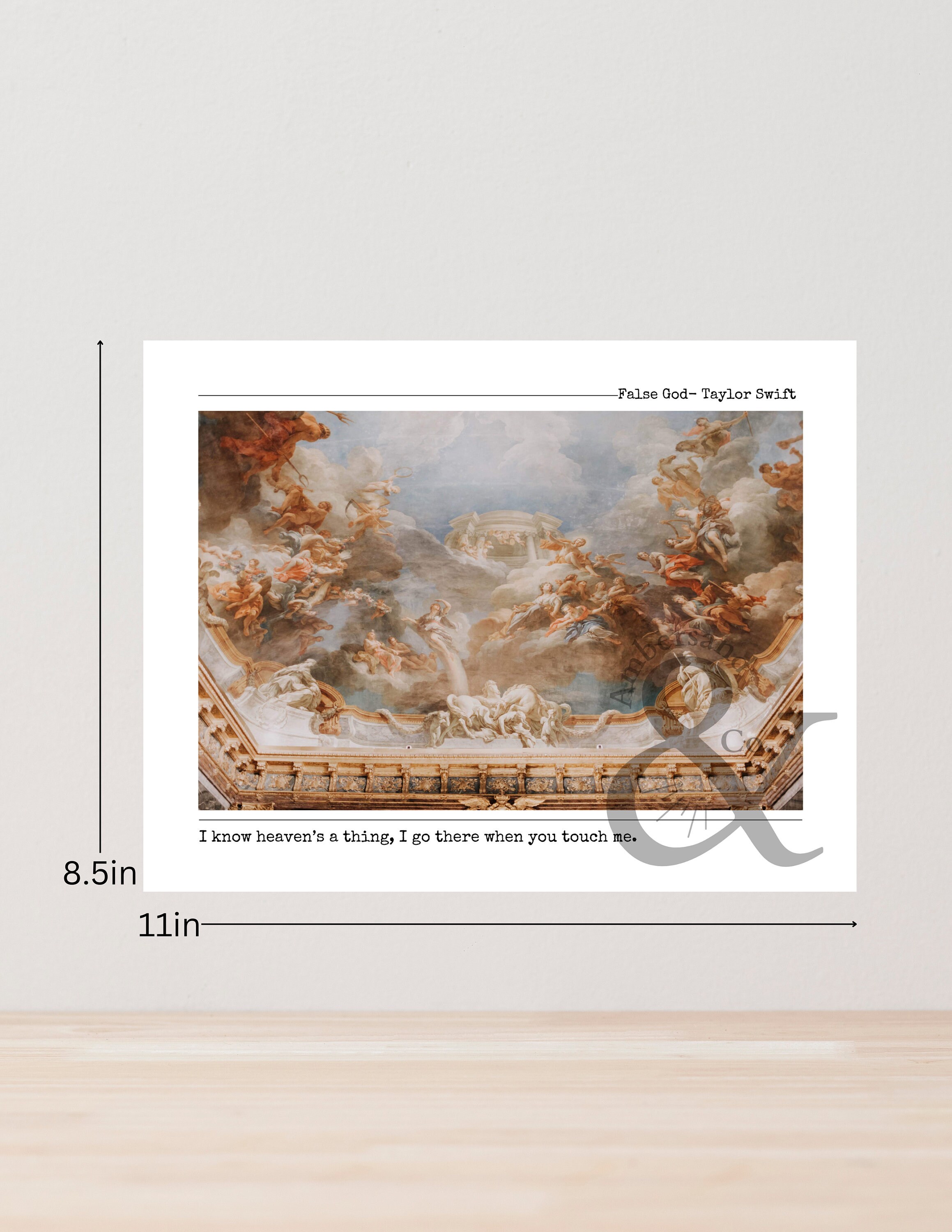 Taylor Swift 'false God' Digital Download Art Print - Etsy