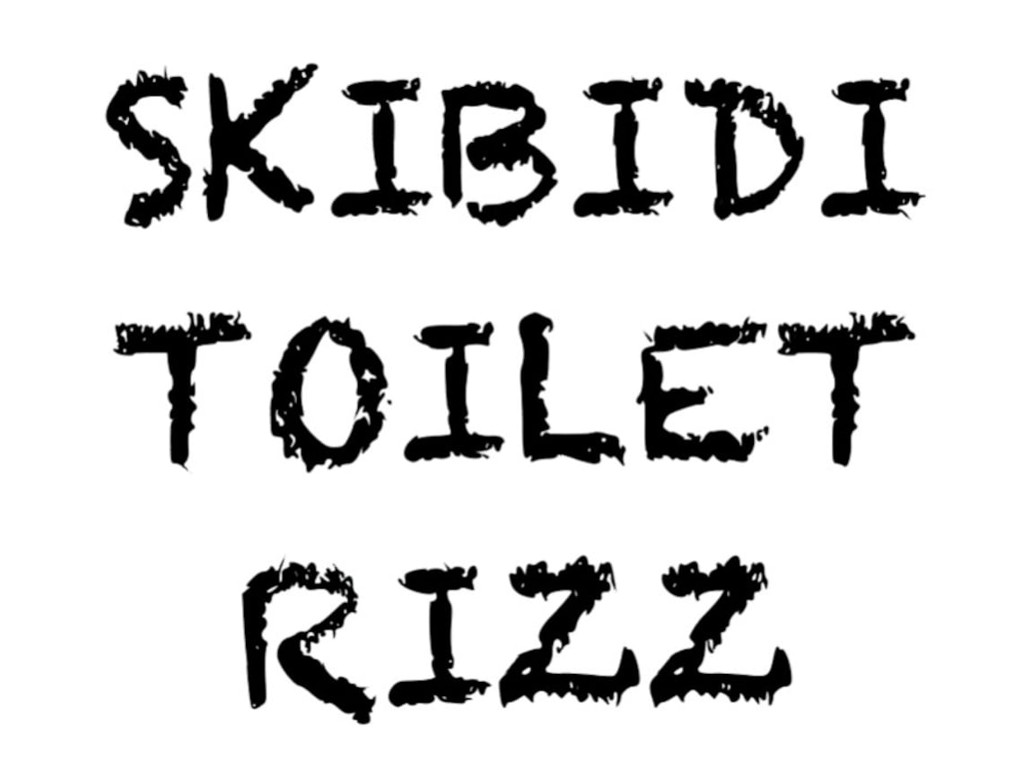 Skibidi Toilet Rizz SVG Digital File for Cricut - Etsy