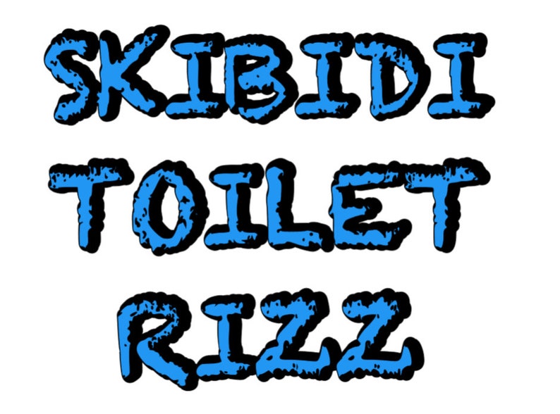 Skibidi Toilet Rizz SVG Digital File for Cricut - Etsy