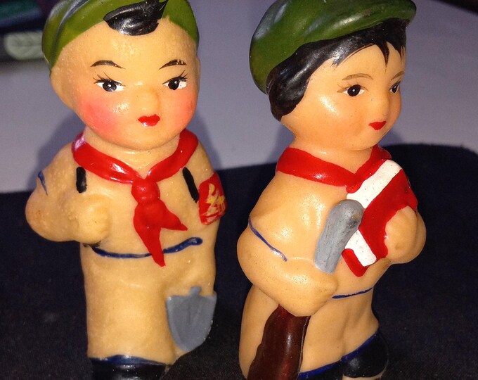 Dolls From Communist China's Cultural Revolution. Chinese Red Guard ...