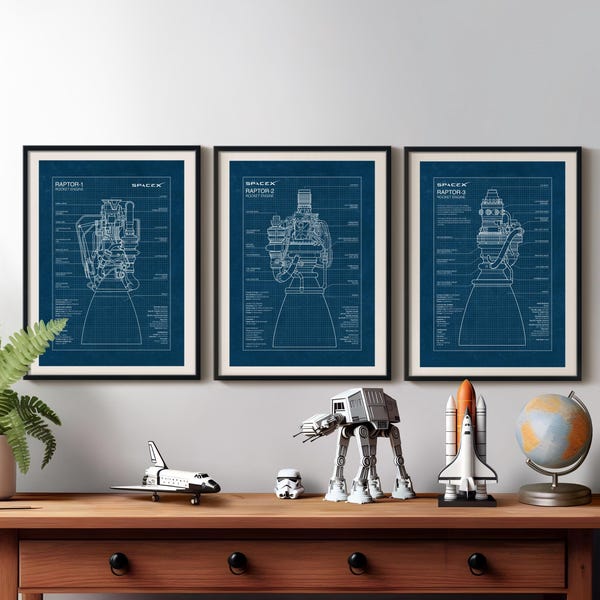 Spacex Printables - Etsy
