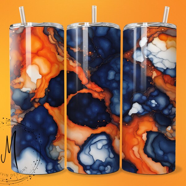 Orange Blue in Art - Etsy