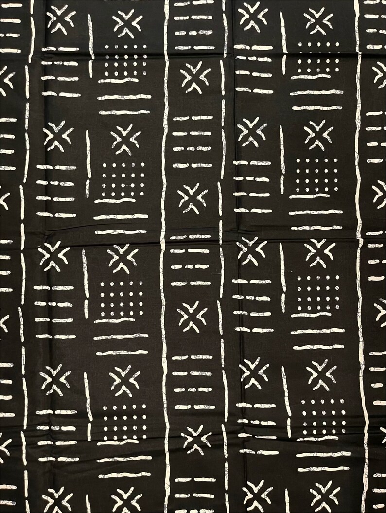 African Print Fabric, Bogolan Print Ankara Wax by Yard and Wholesale ...