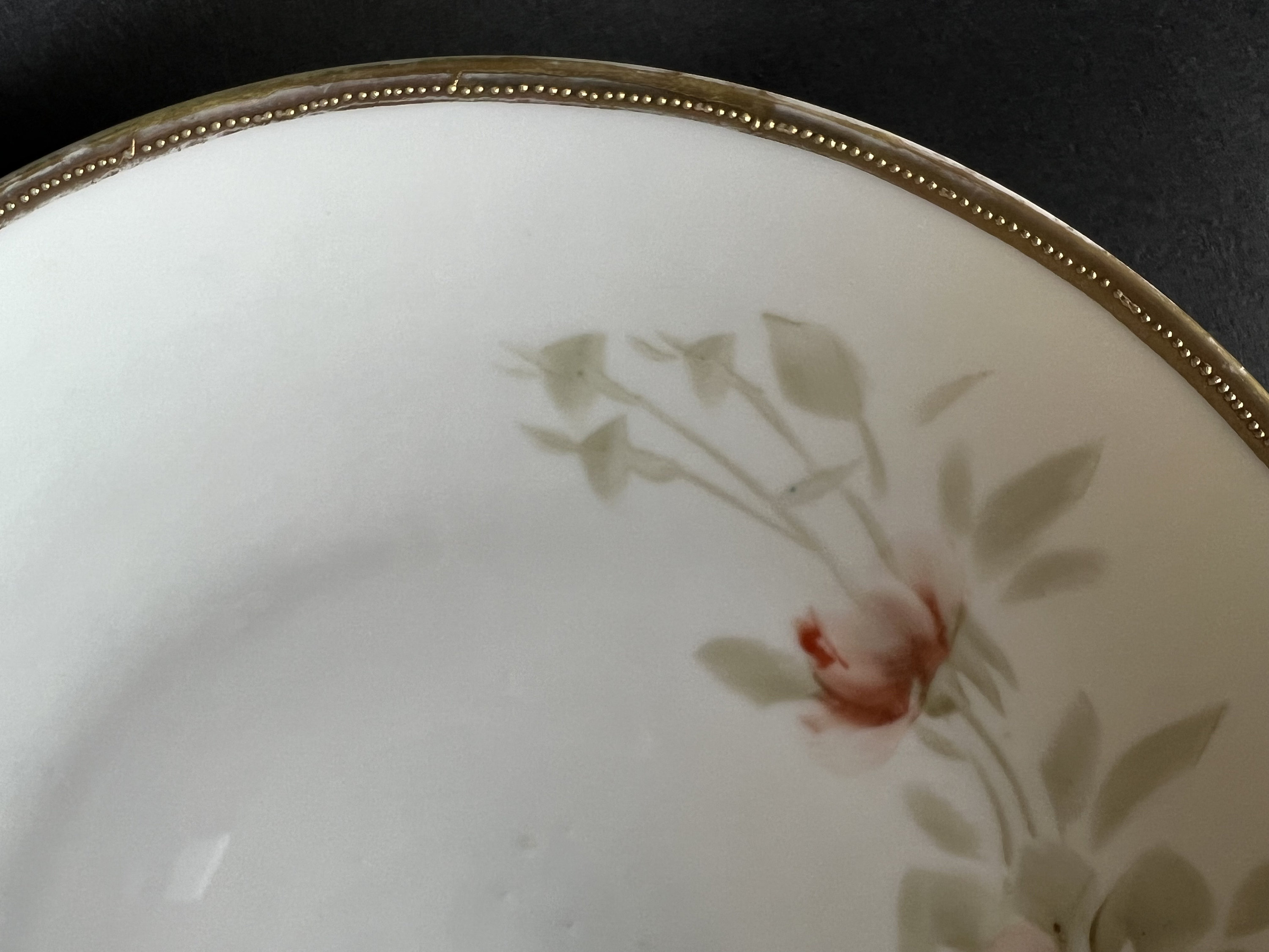 Antique Nippon Hand Painted Gold Beaded Plate Wall Plaque - Etsy