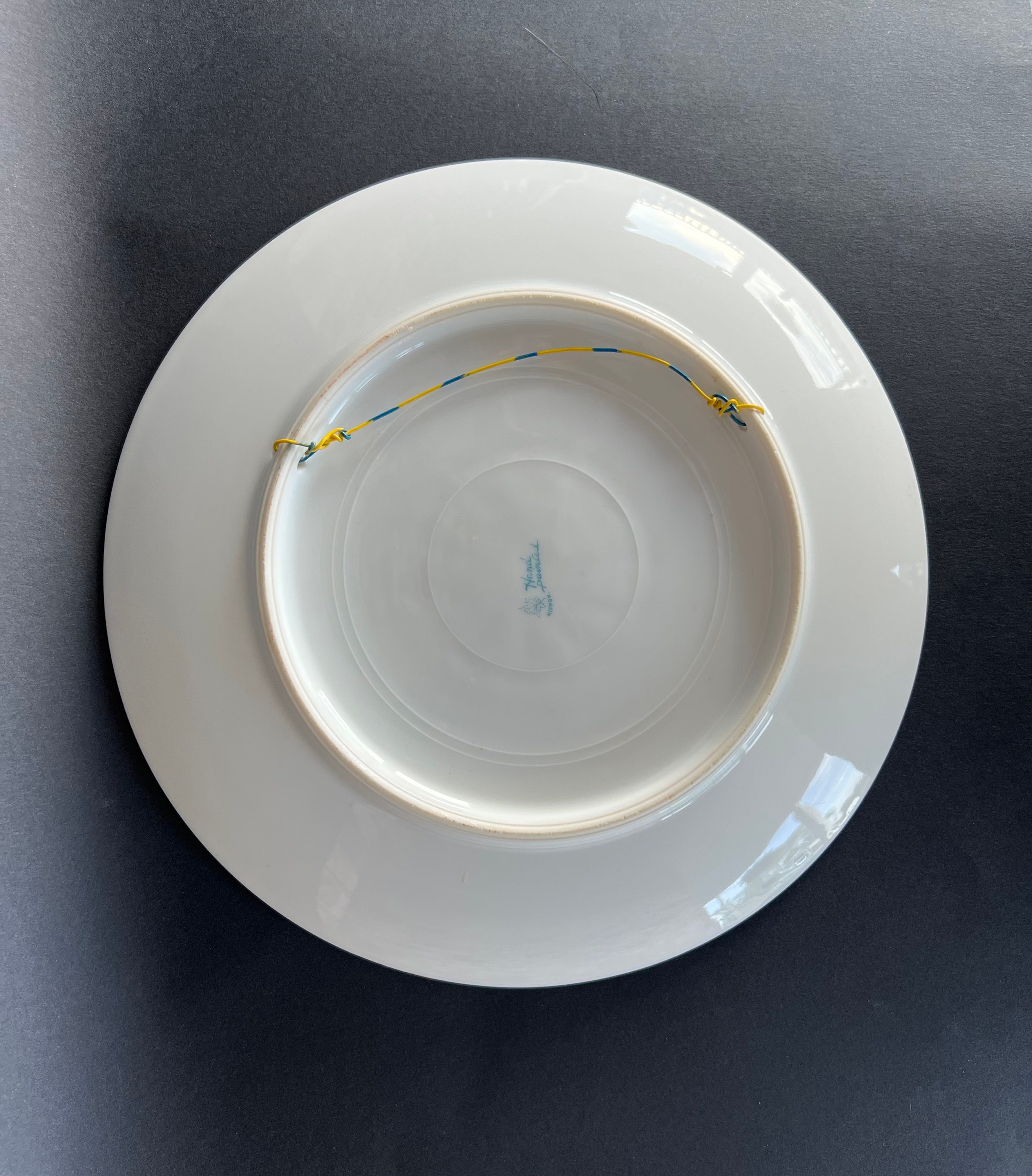 Antique Nippon Hand Painted Gold Beaded Plate Wall Plaque - Etsy