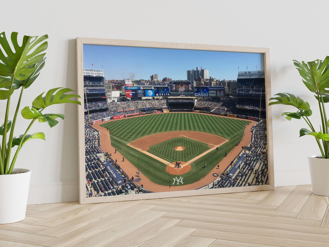 Yankee Stadium Canvas Wall Art Design, Poster Print Décor for Home ...