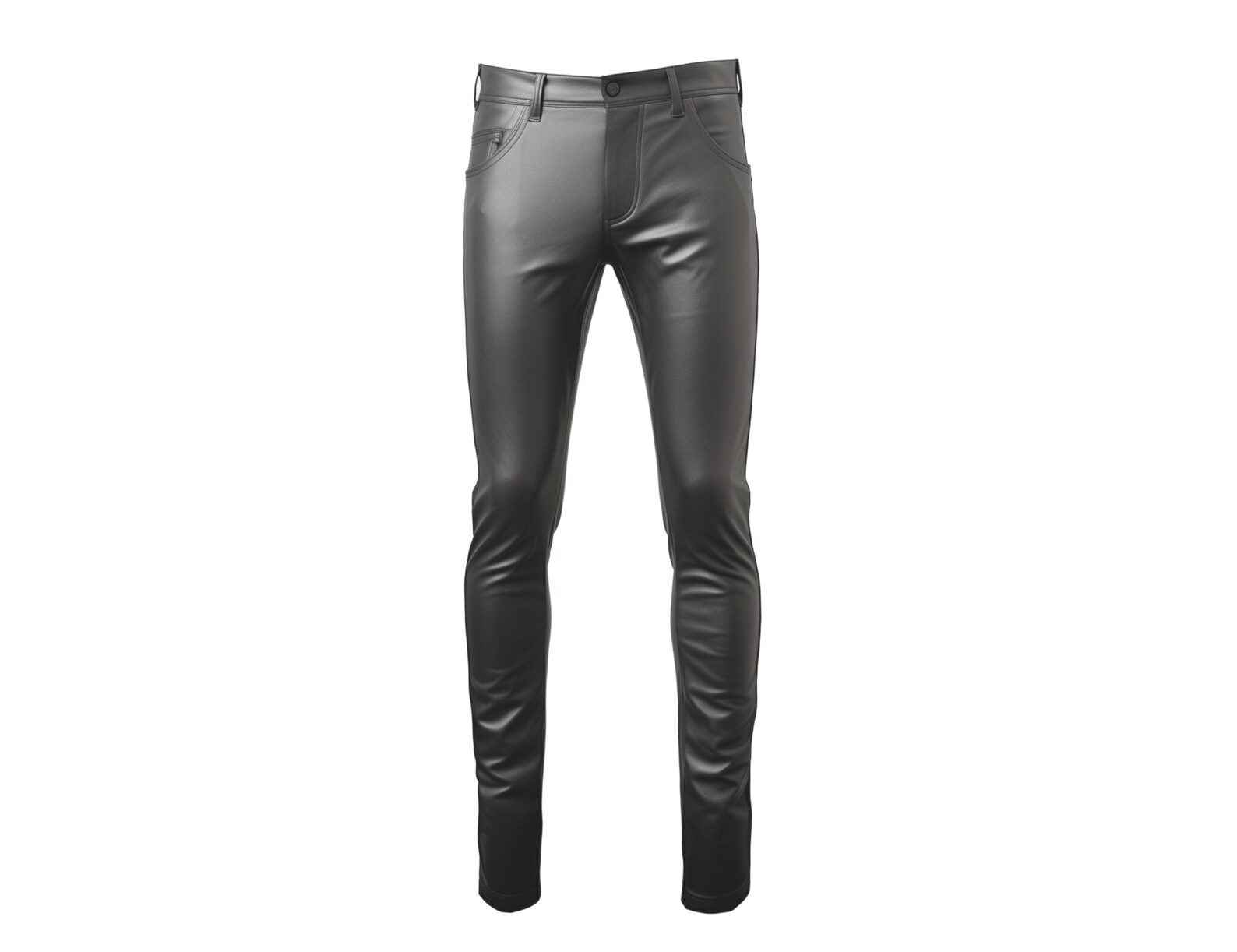 Handmade Sheep Skinny Leather Men Pants,real Slimfit Leather Pant ...