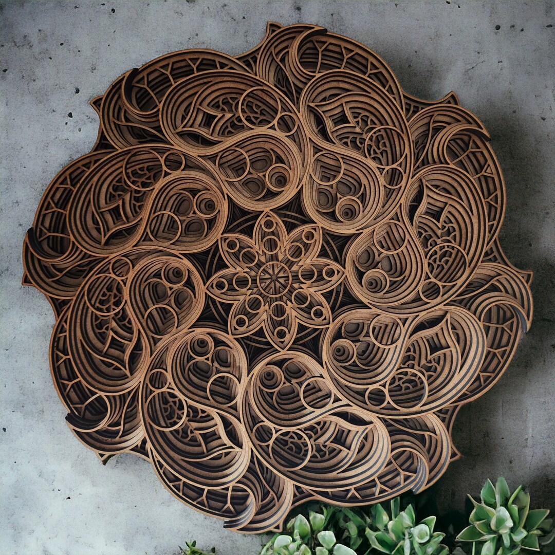 DIY Build Your Own Wood Mandala - Etsy