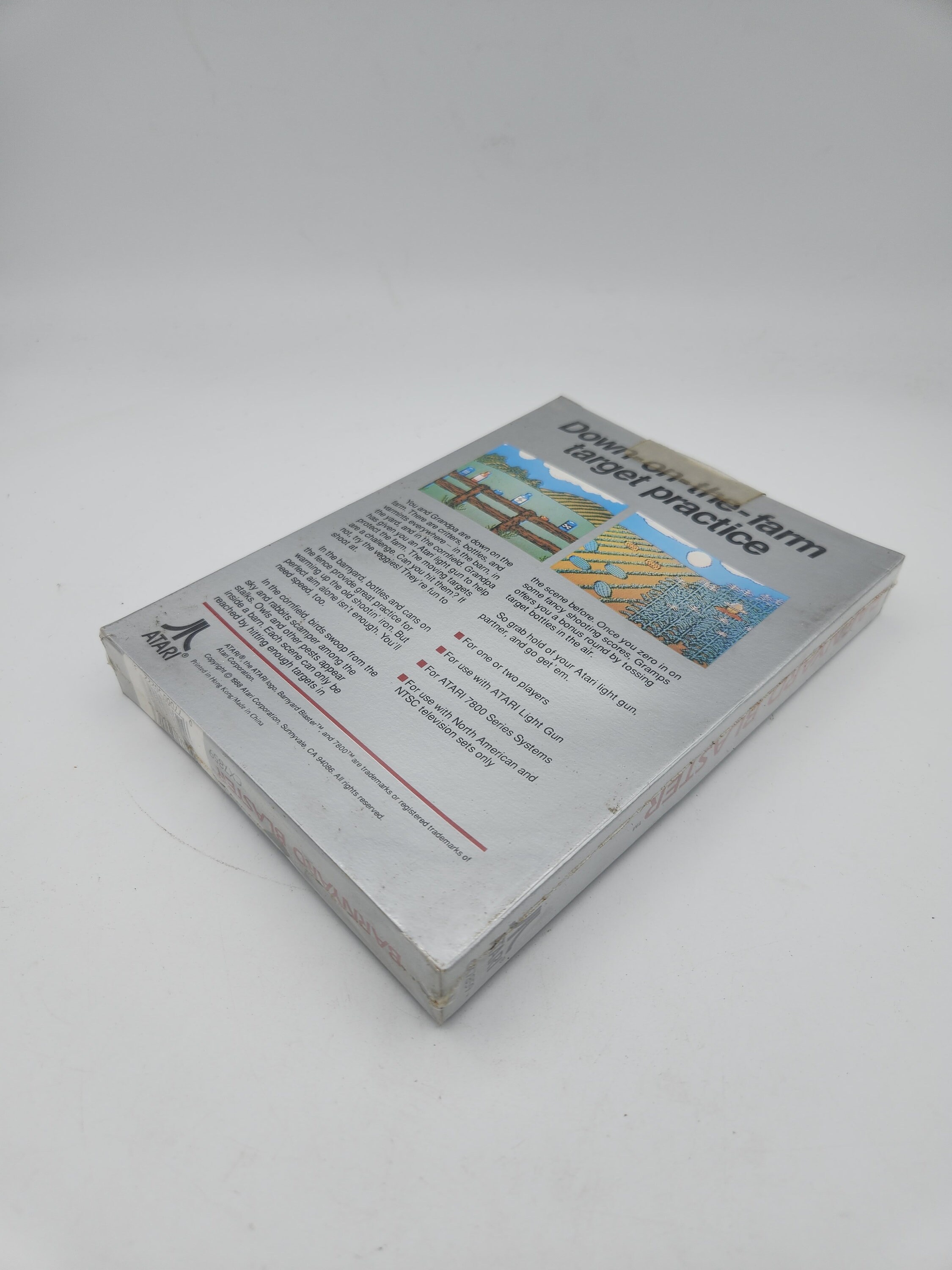 Atari 7800 Barnyard Blaster Game 1988 New - Etsy