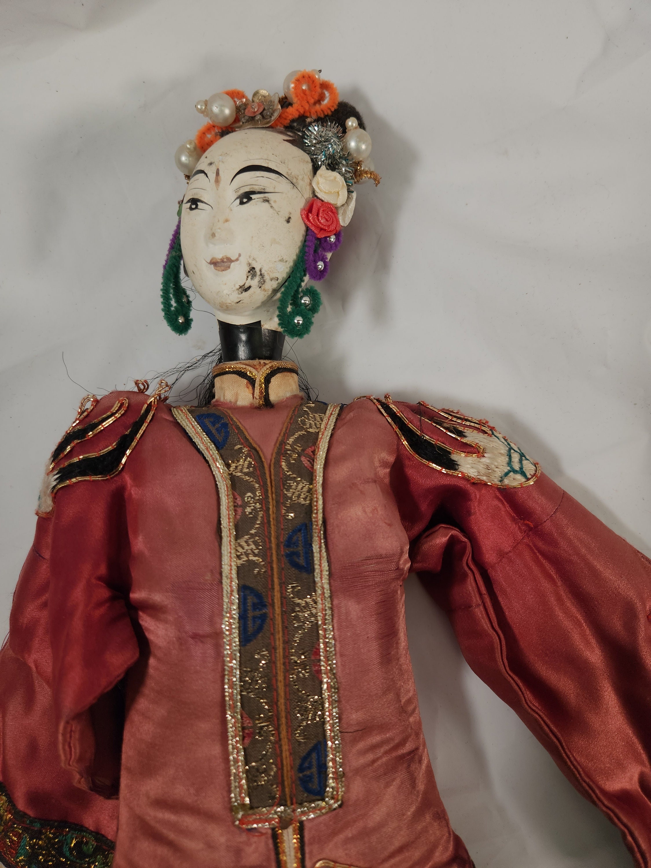 18 Inch Chinese Opera Puppet Doll 1900s to 1920s - Etsy